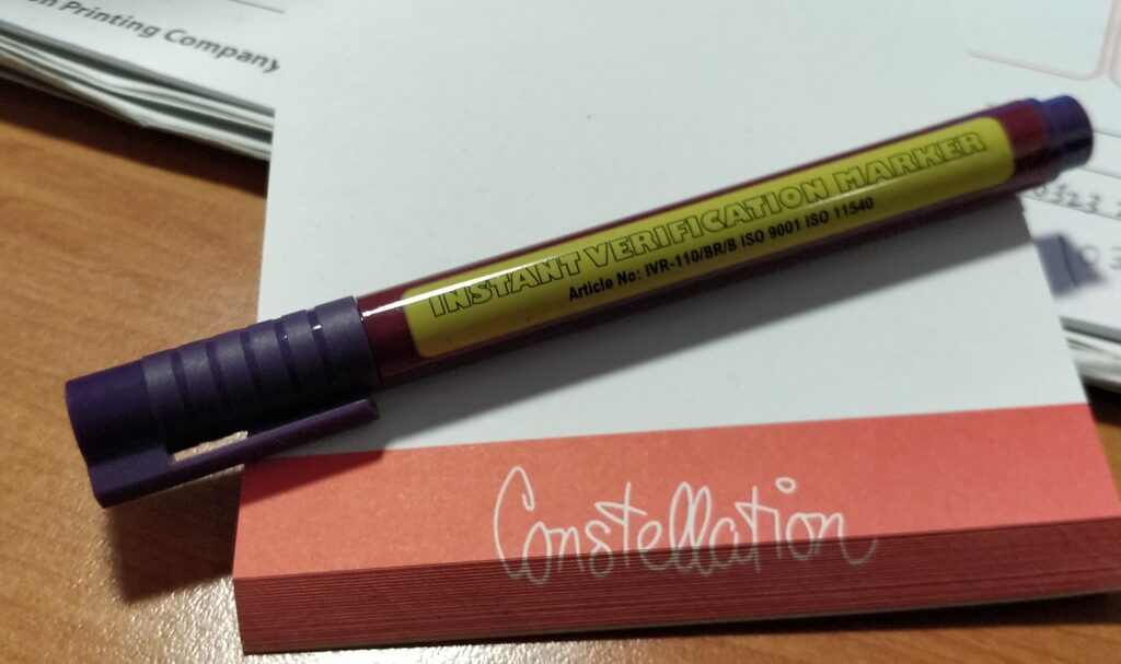 Instant Verification | Constellation Printing Company